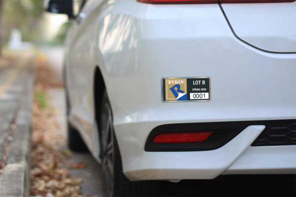 Decals - Parking Permit Decals - Parking Stickers - Rydin